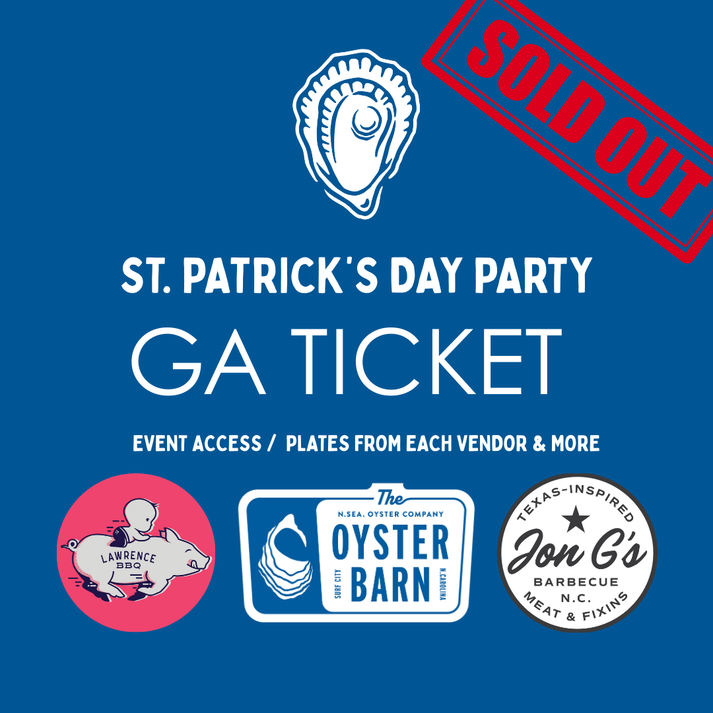 St. Patrick's Day Party - GA Ticket – nseaoyster.co